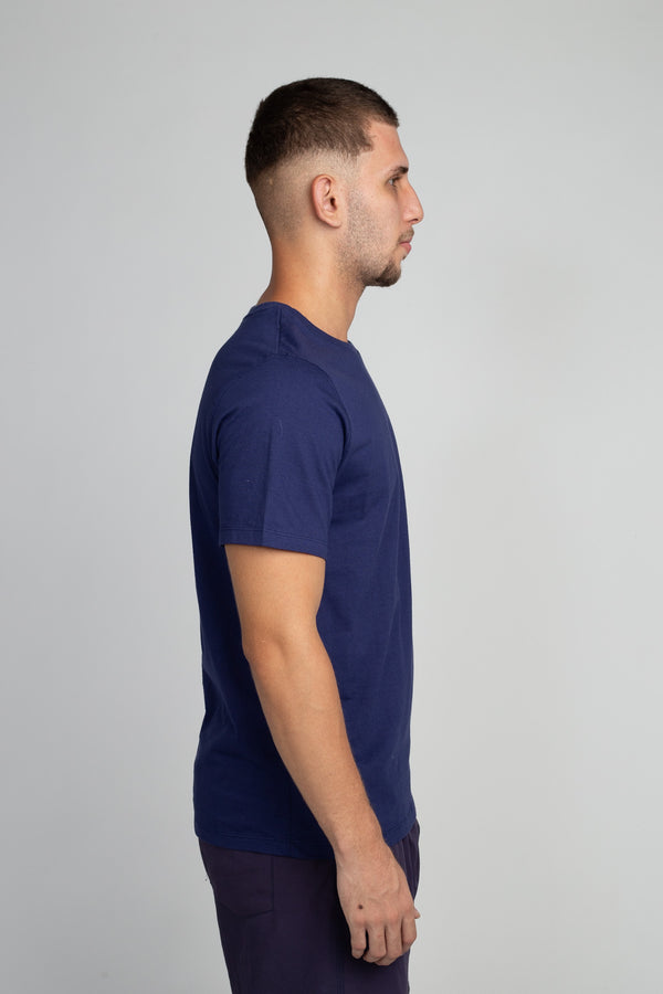 Camiseta DailyBasics Pima Azul Marinho – Overcome ClothingStore