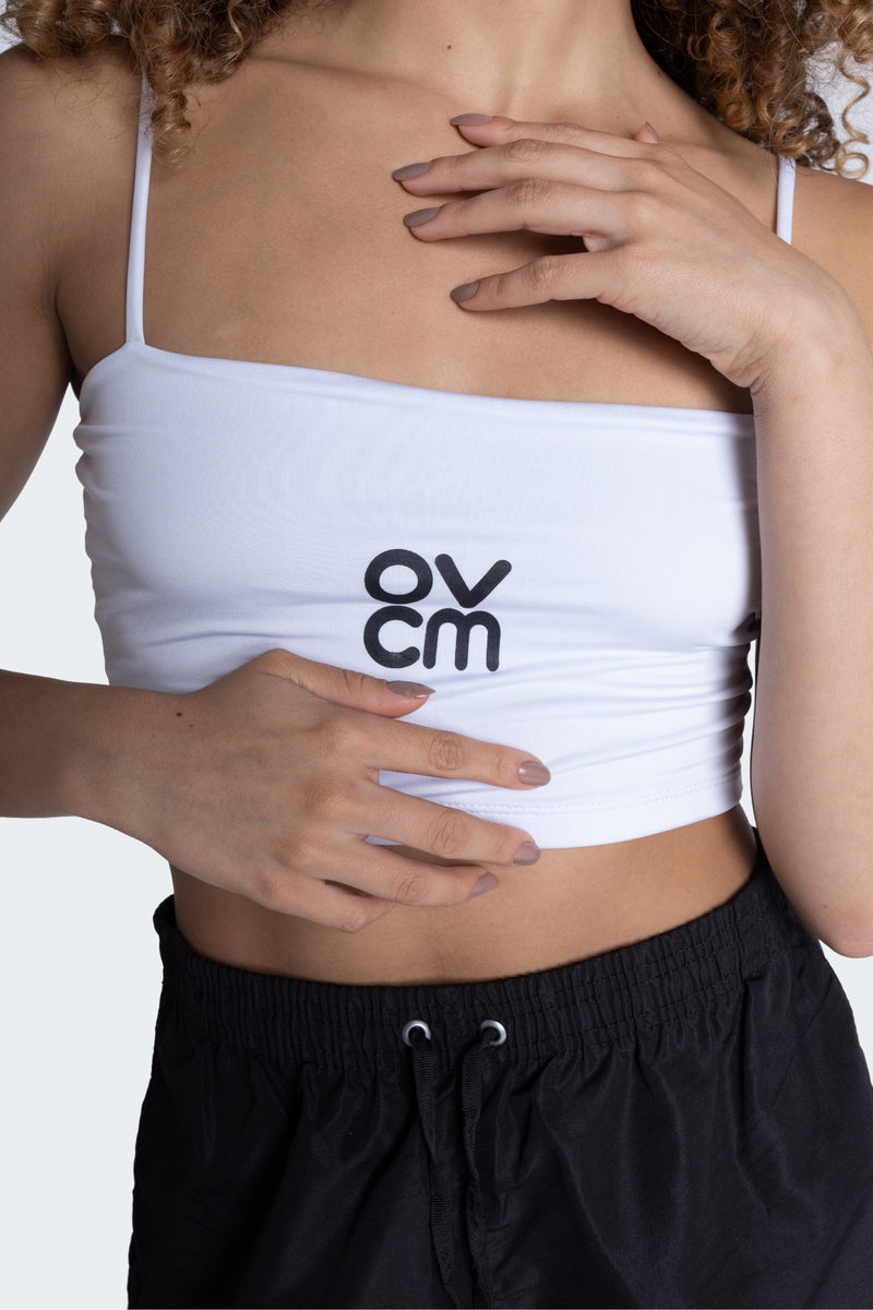 Top Overcome Round Logo Branco – Overcome ClothingStore